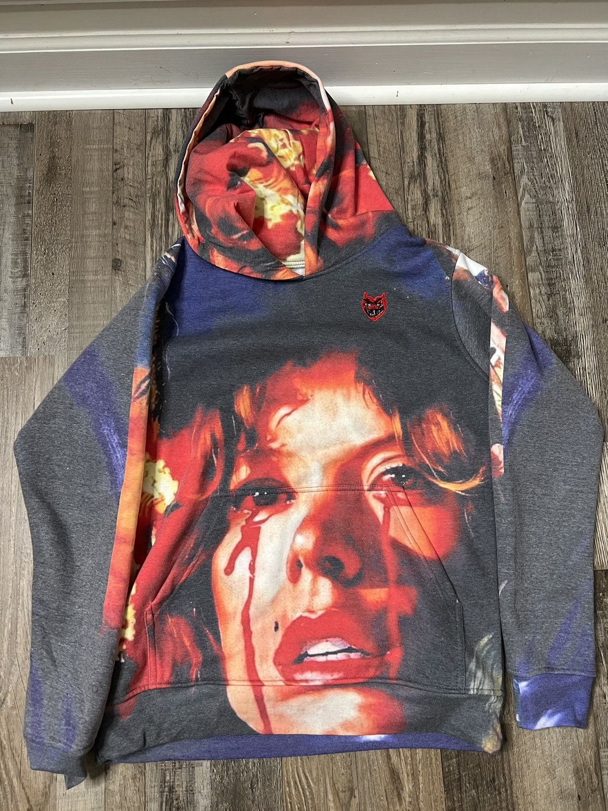 Streetwear Evil Hearts Club Hoodie | Grailed