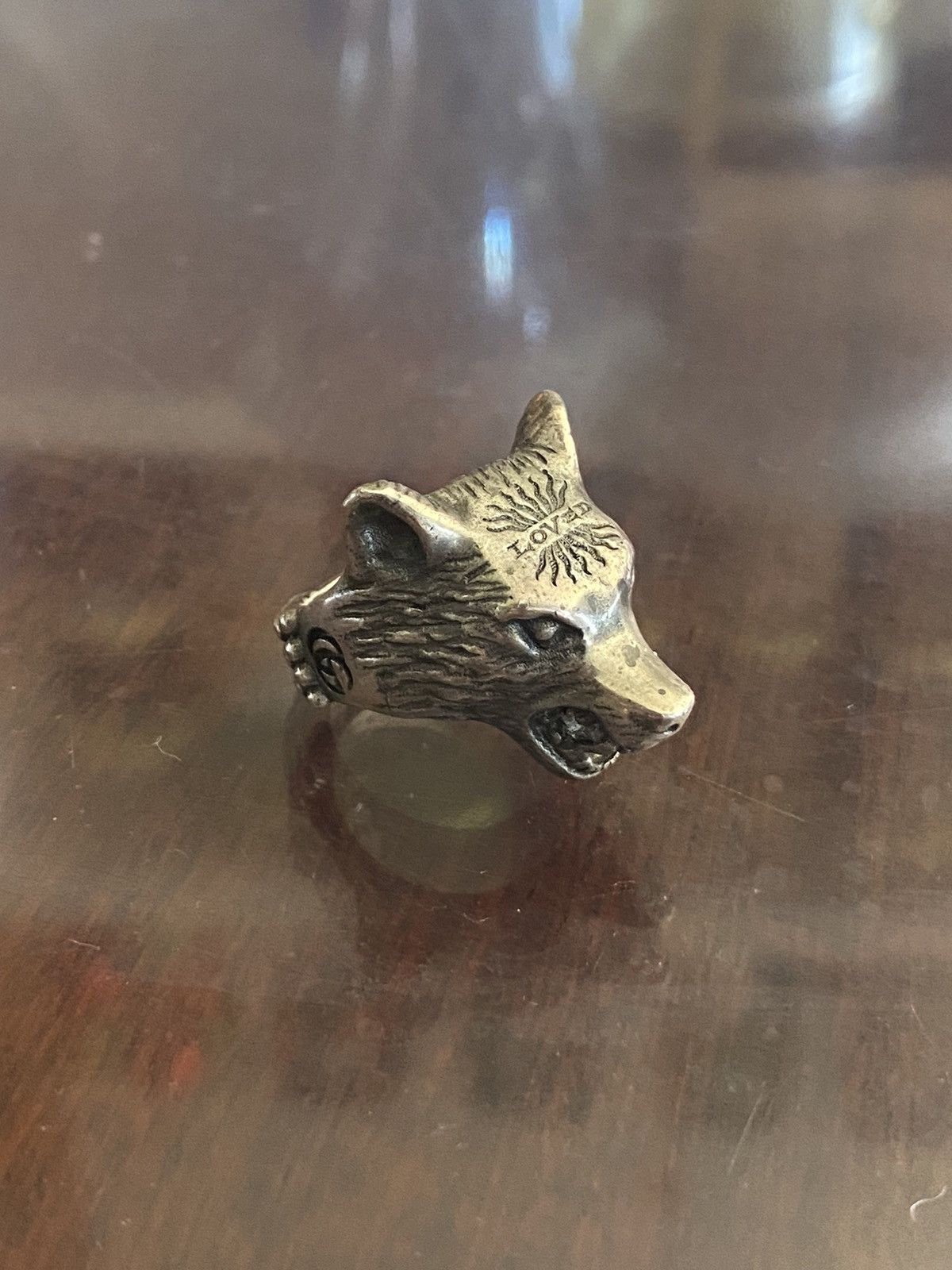 Gucci Gucci Wolf Head Ring | Grailed