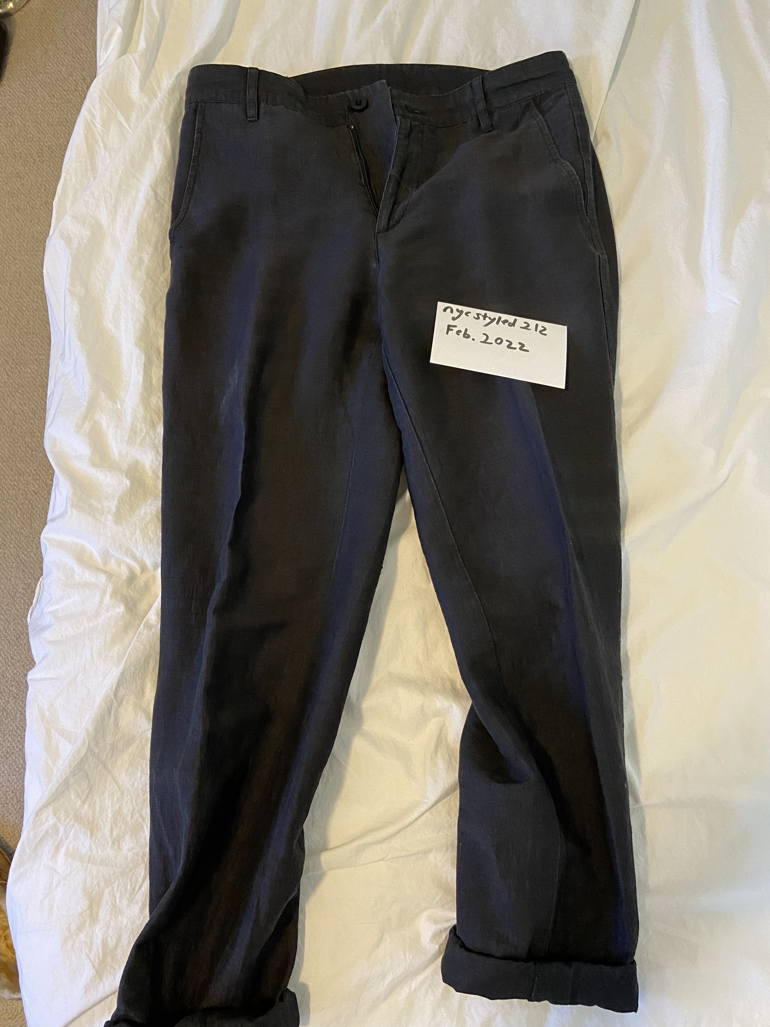 Outlier Injected Linen Pants | Grailed