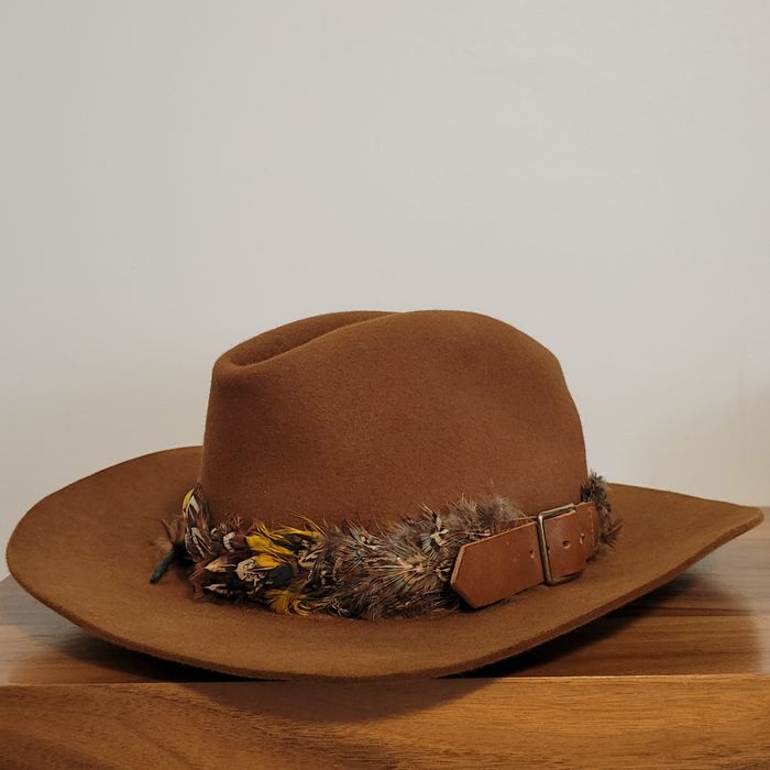 Vintage Vintage Thoroughbred Hat Co. Berman Buckskin Cowboy Hat | Grailed