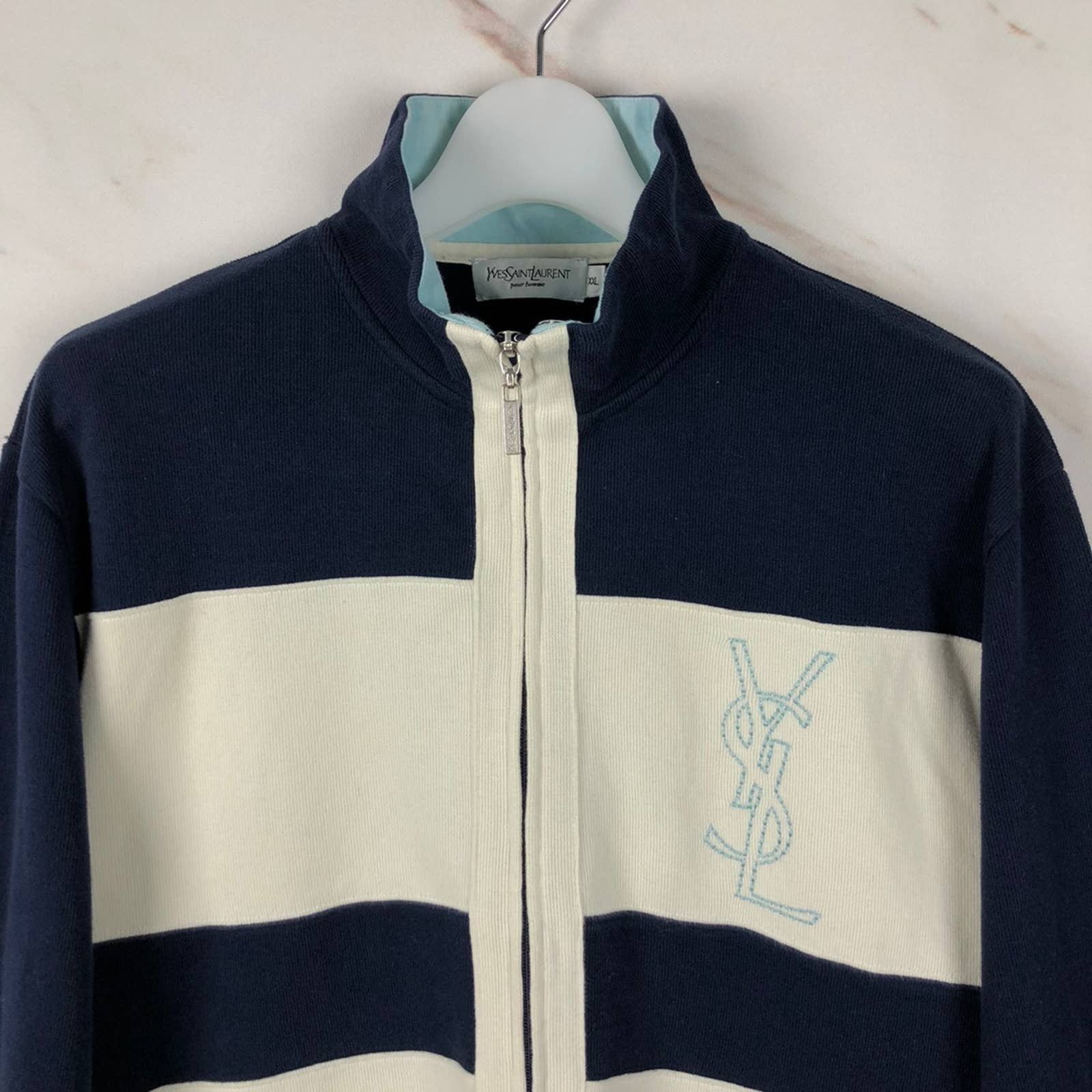 Yves Saint Laurent Yves Saint Laurent YSL Logo Zipper | Grailed