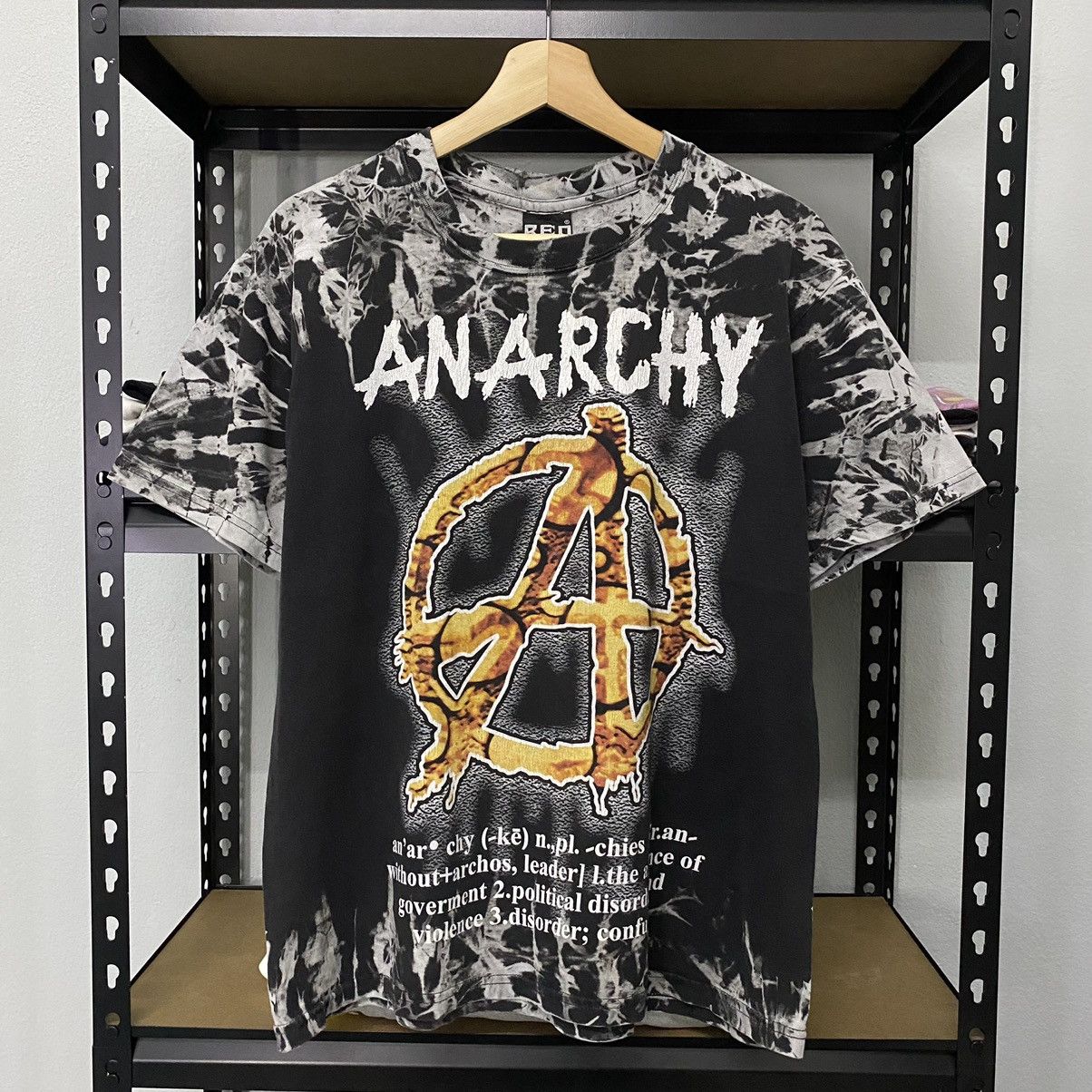 Band Tees × Vintage Vintage Acid Wash Anarchy Tshirt ️ | Grailed