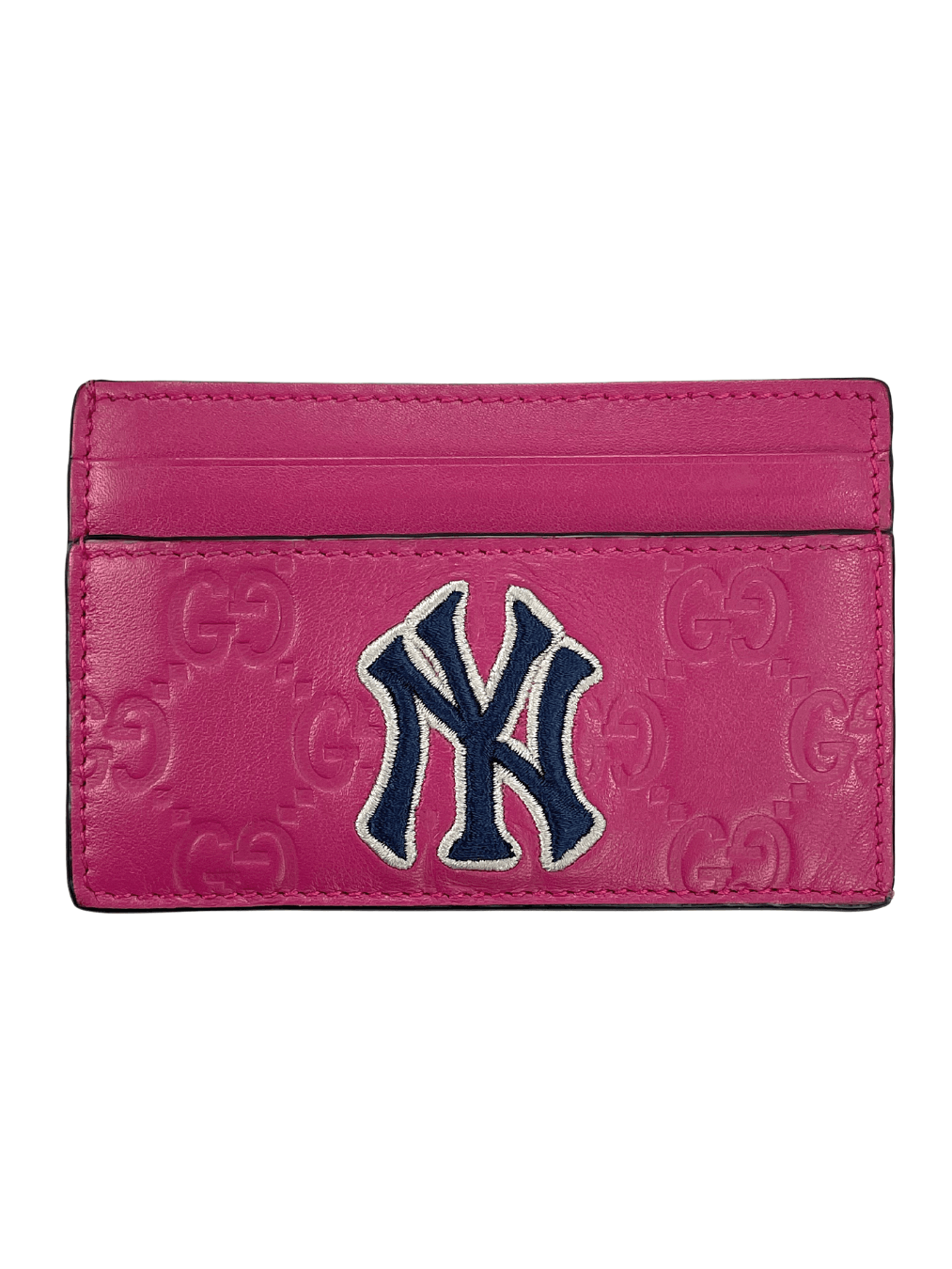 Gucci [Limited Edition] Gucci x MLB Monogram Yankees Card Holder | Grailed