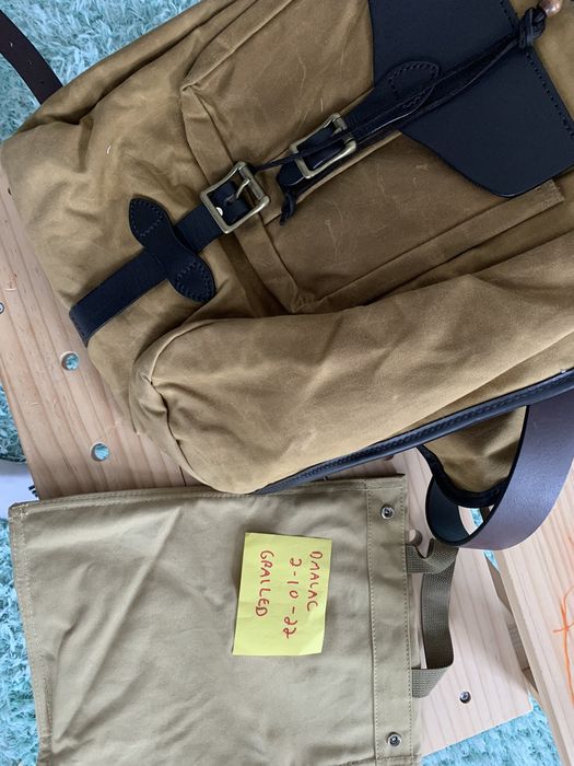 Filson Tin Cloth Backpack | Grailed