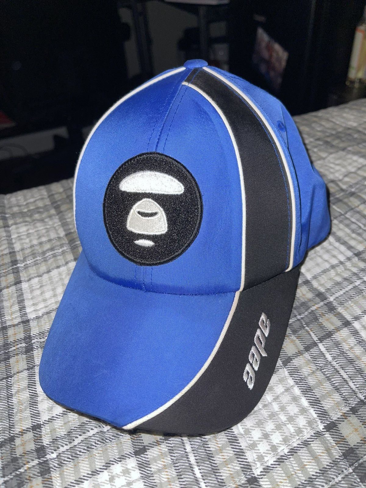 Aape Blue Bape AAPE hat | Grailed
