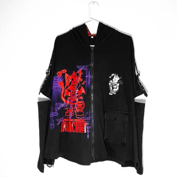 Japanese Brand Maris Rock Cat Ear Hoodie | Grailed