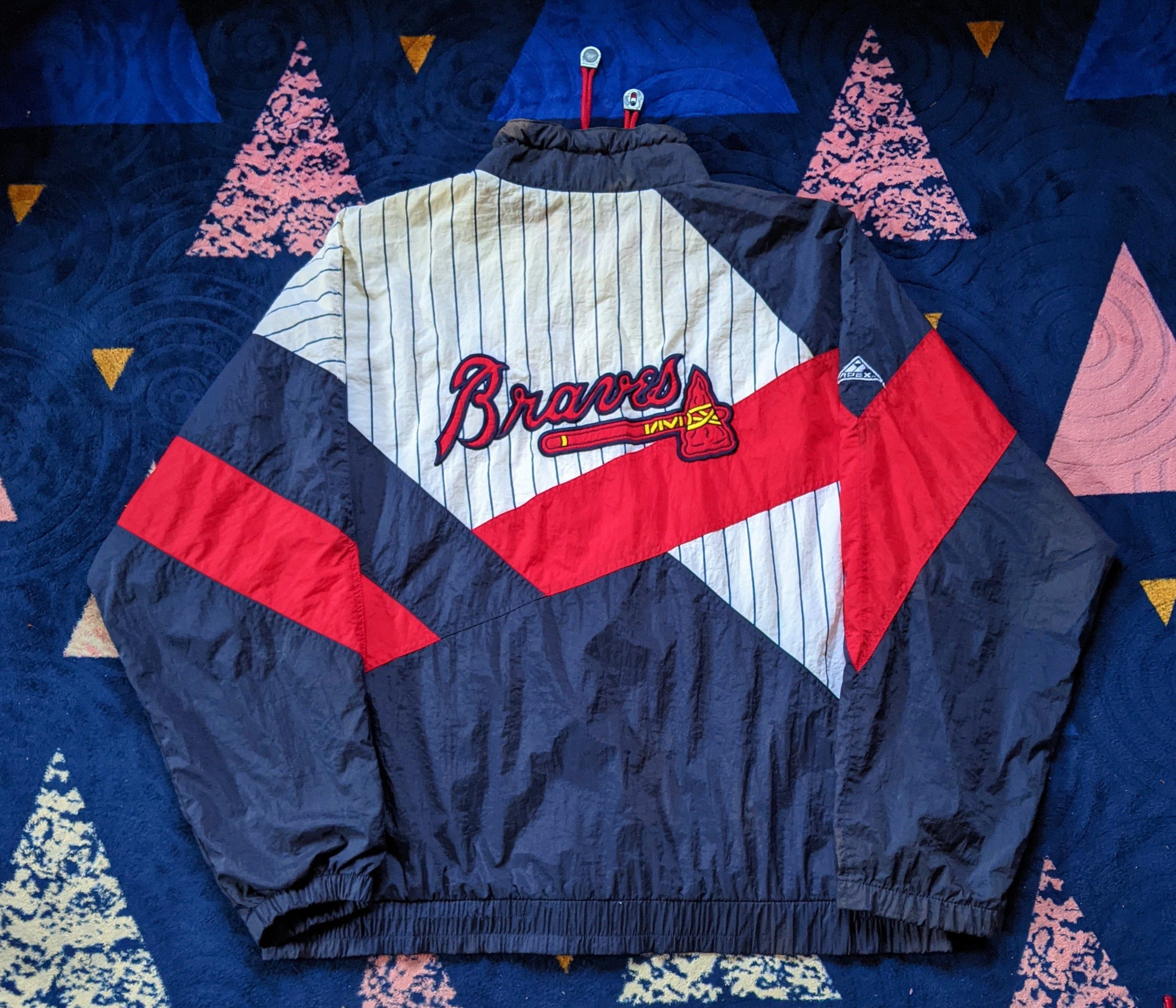 Apex One × MLB × Vintage Vintage 90s MLB Atlanta Braves Light ...