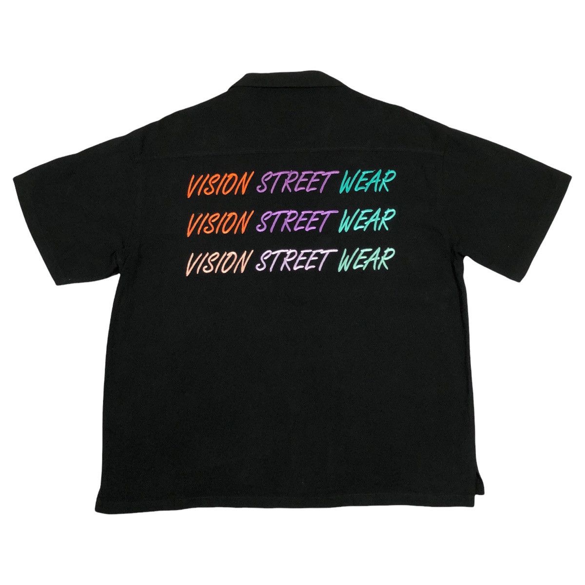 Streetwear × Vision Streetwear Vision Streetwear Neon Light Logo Linen ...