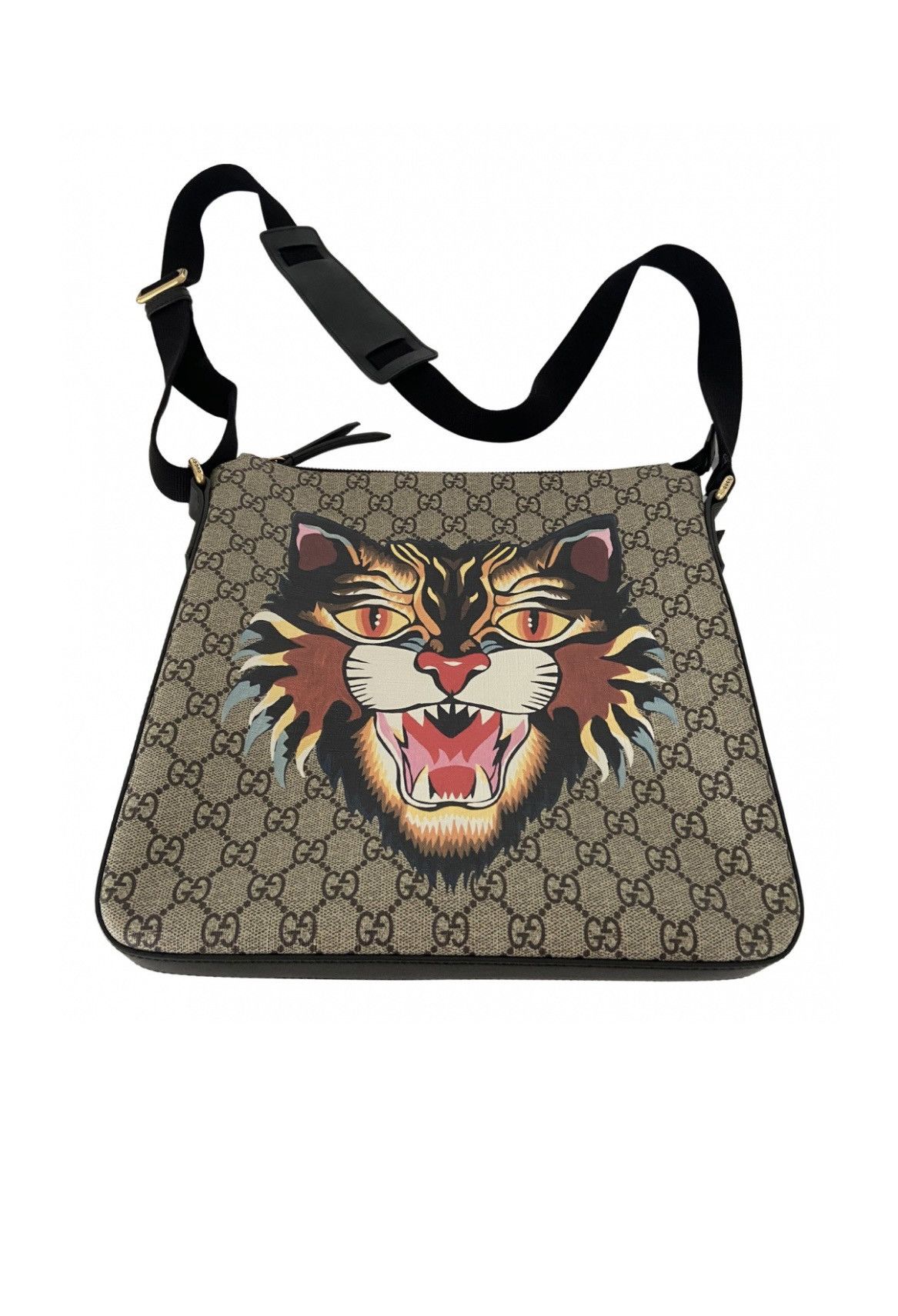 Gucci Gucci Angry Cat Messenger Bag | Grailed