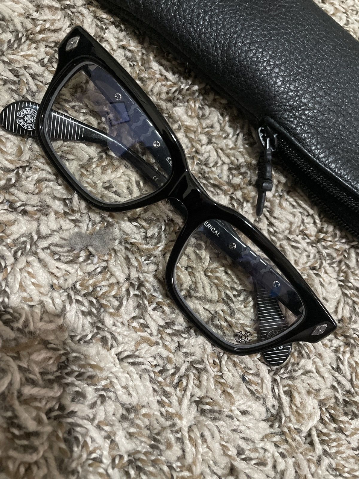 Chrome Hearts “Testerical” glasses | Grailed