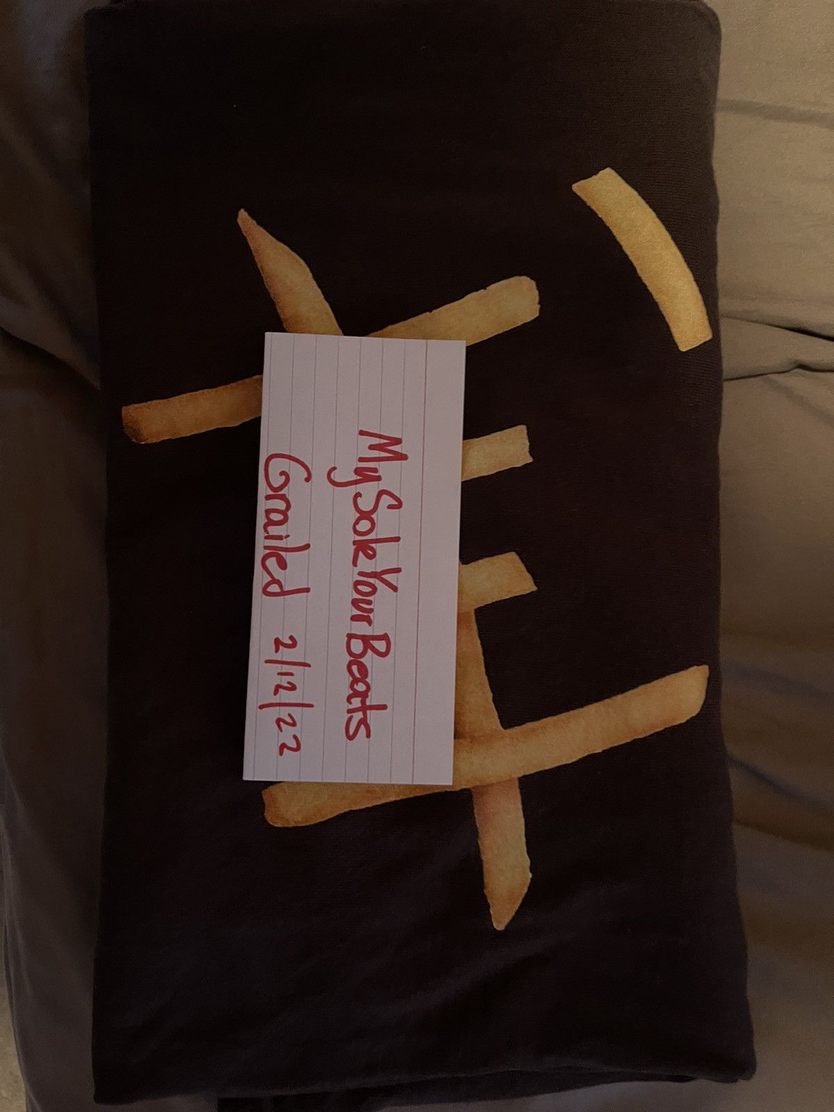 Travis Scott Travis Scott x McDonalds French Fries Smile | Grailed