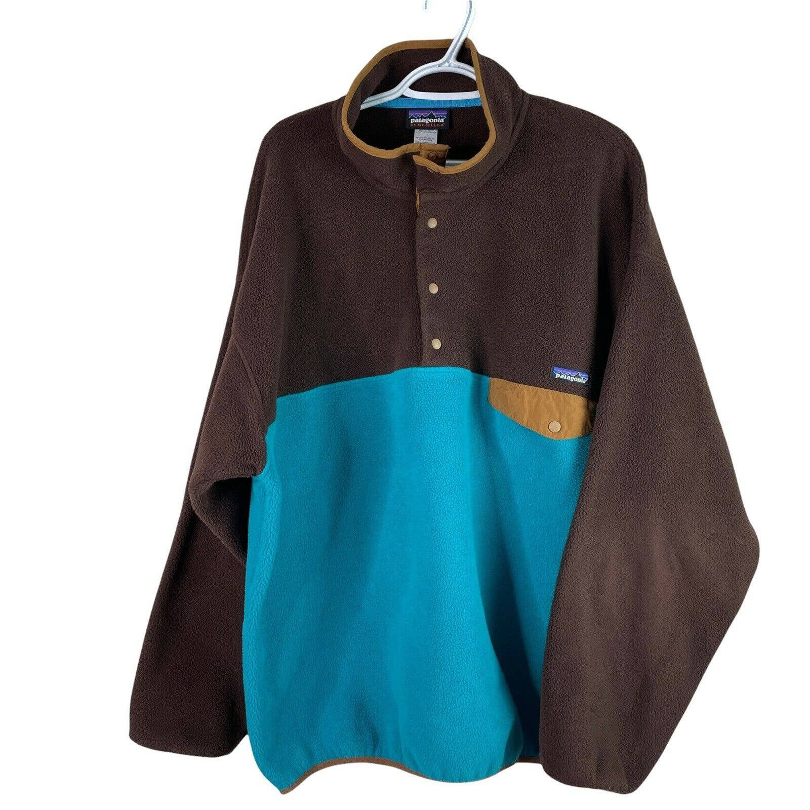 Patagonia Patagonia Synchilla Snap T Colorblock Fleece Jacket | Grailed