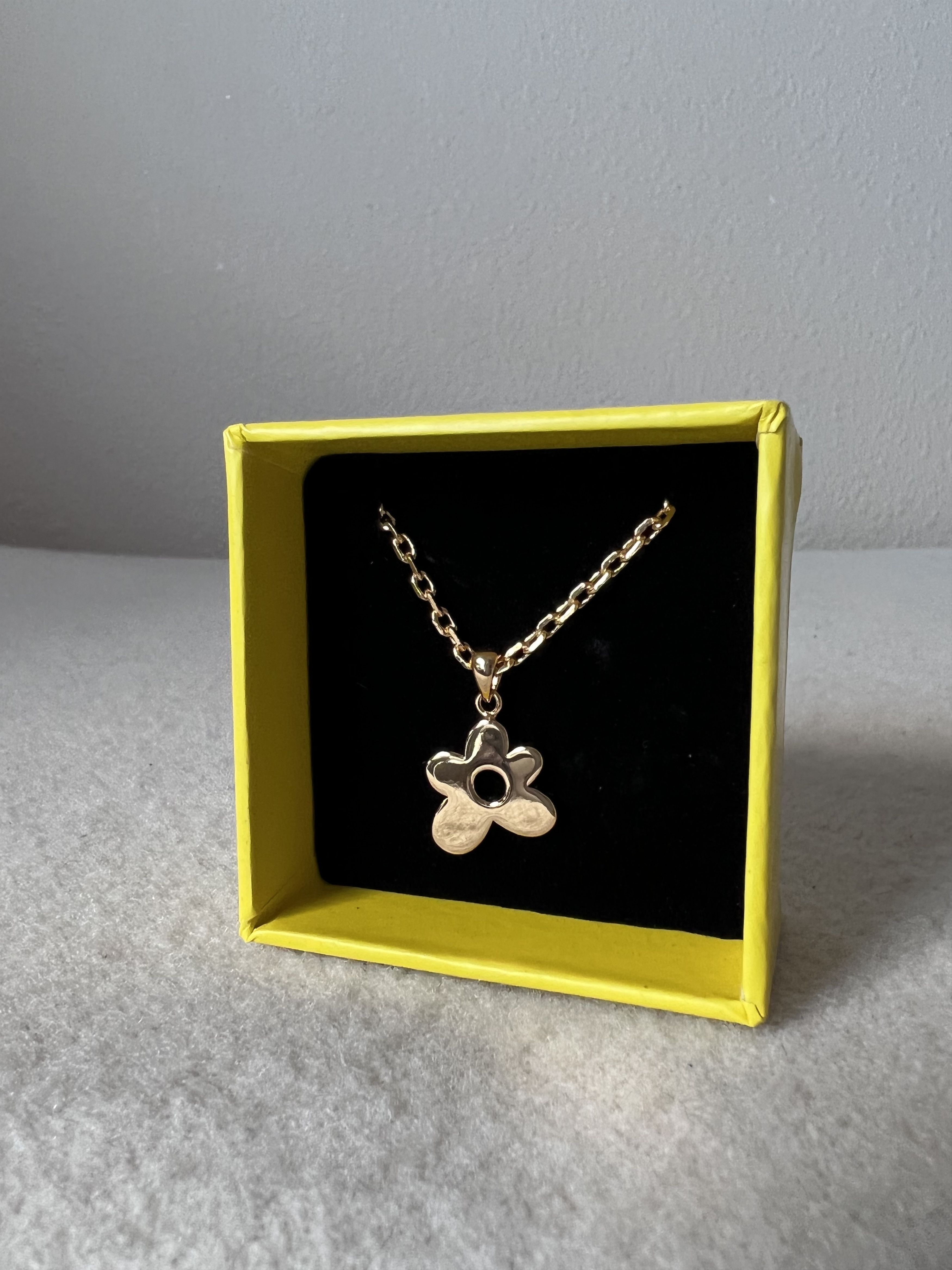 Golf Wang Golf Wang Flower Pendant Necklace Gold | Grailed