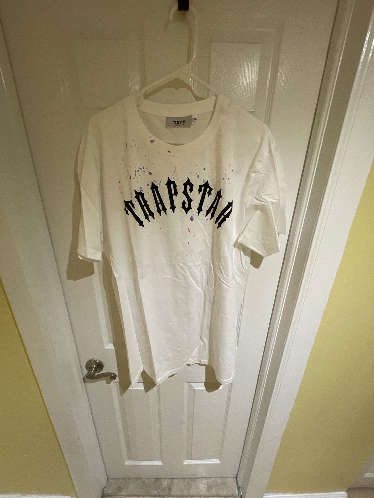 Trapstar London Trapstar splattered paint logo t-shirt | Grailed