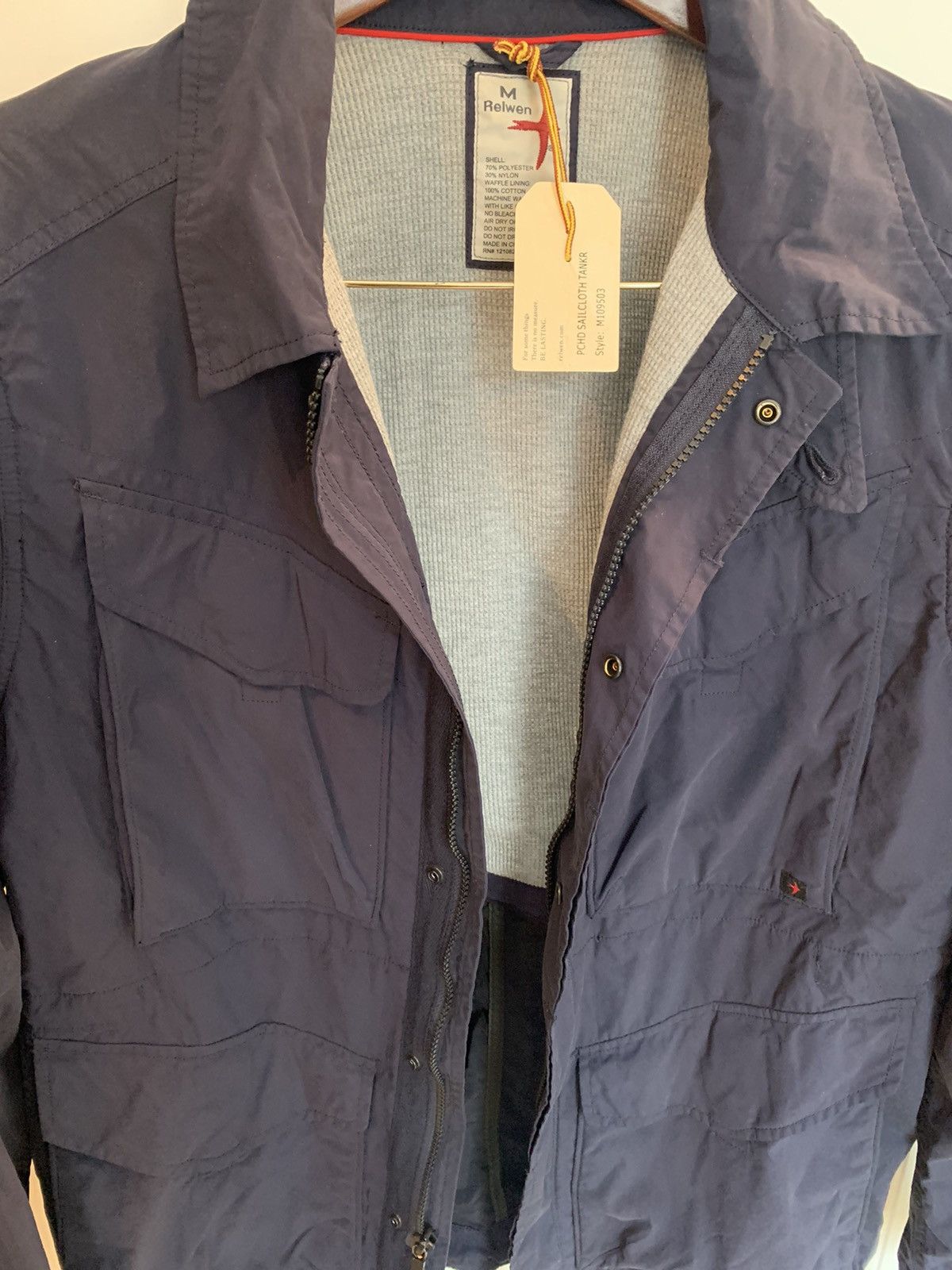 Relwen Peached Sailcloth Tanker | Grailed