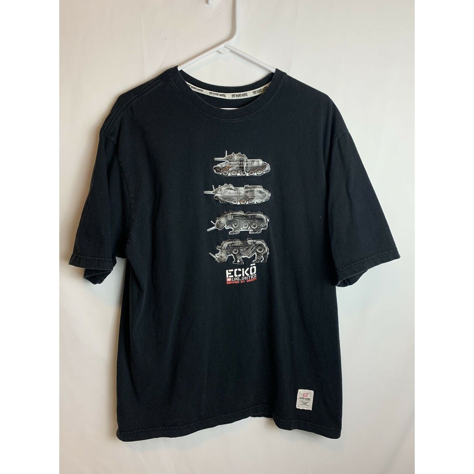 Ecko Unltd. Ecko Unltd Defined By Design Black Tank T-Shirt | Grailed