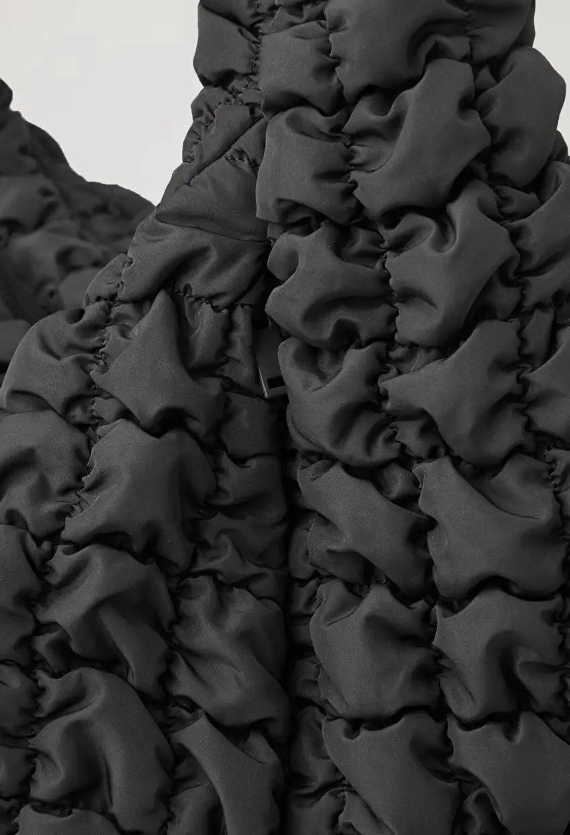 Cos COS Quilted Oversized Puffer Shoulder Tote Bag Dark Navy | Grailed