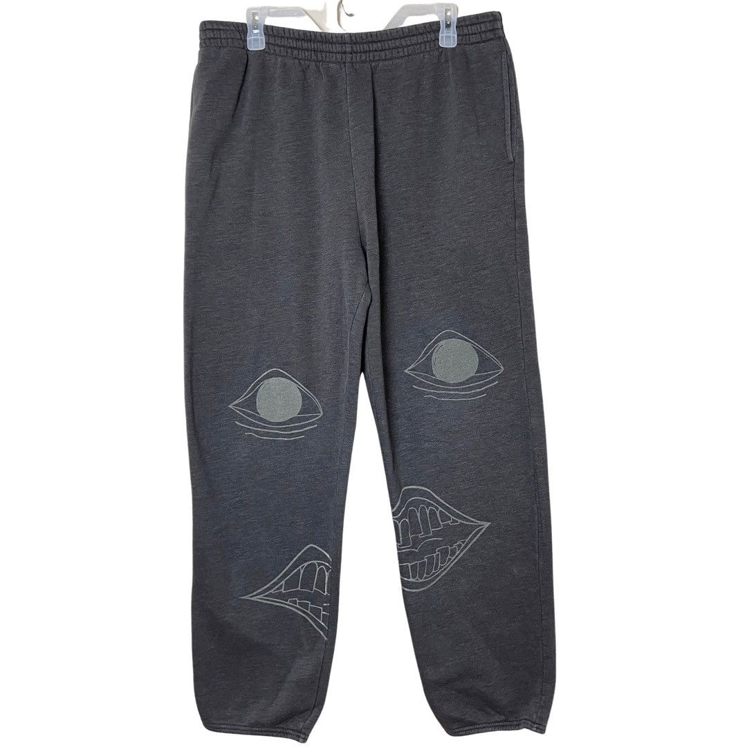 Custom × Handmade × Streetwear Ensemble Seul Split Face Sweatpants ...