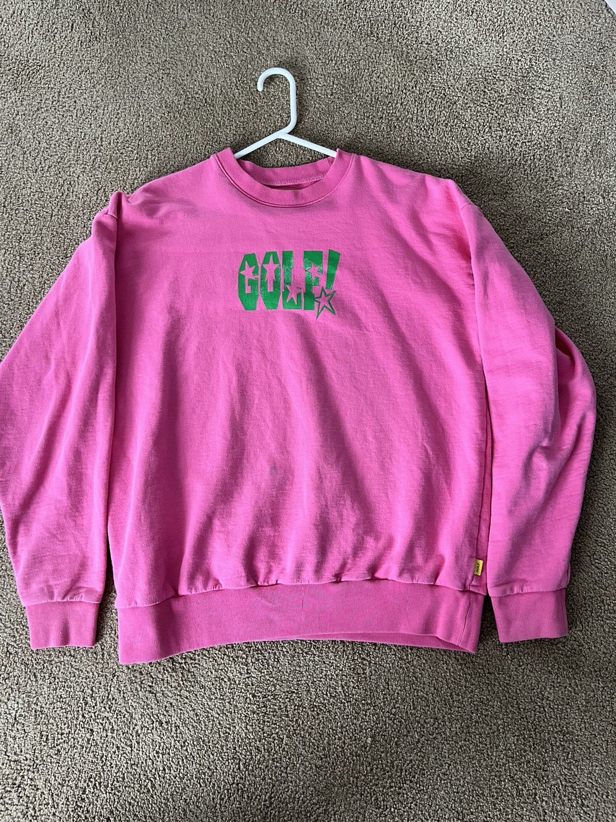 Golf Wang GOLF WANG Pink “Golf” sweater | Grailed