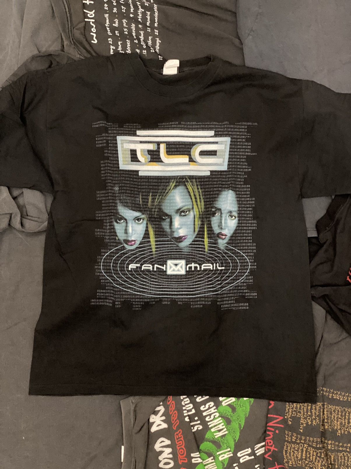 Band Tees × Vintage Vintage 1999 TLC FanMail Tour T-Shirt | Grailed