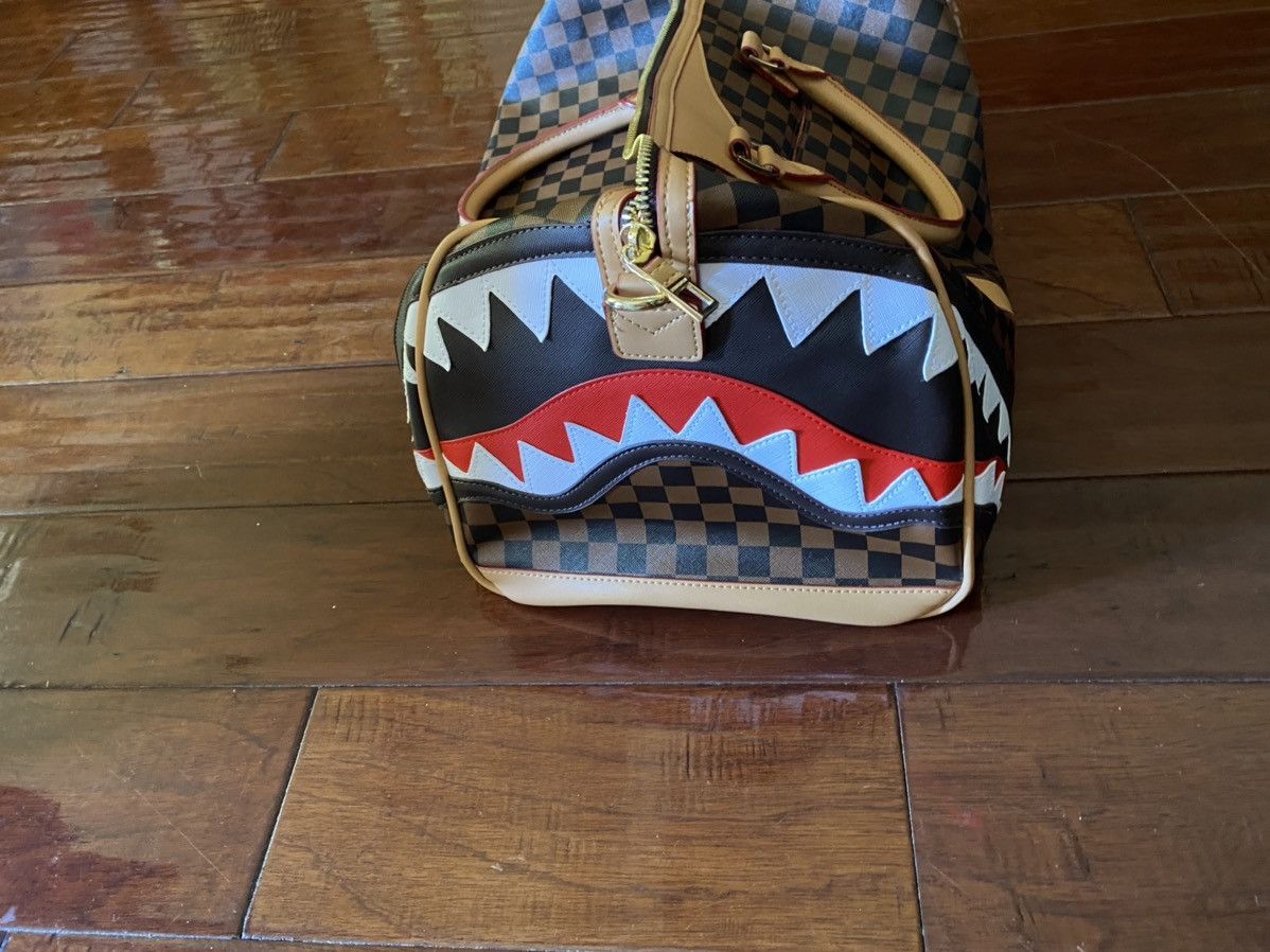 Sprayground RARE SPRAY GROUND SHARKS IN LONDON DUFFLE LIMITED QTY | Grailed