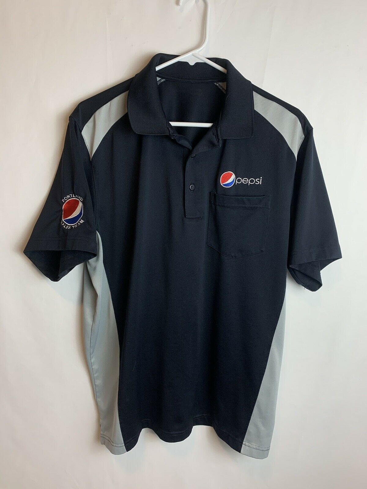 Pepsi Pepsi Portland Sales Team Black Gray Polo | Grailed