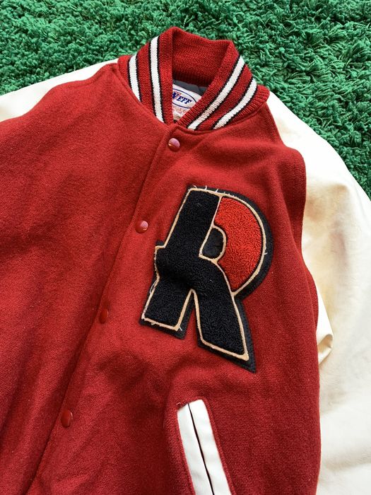 Neff 90’s Neff Letterman Varsity Jacket | Grailed