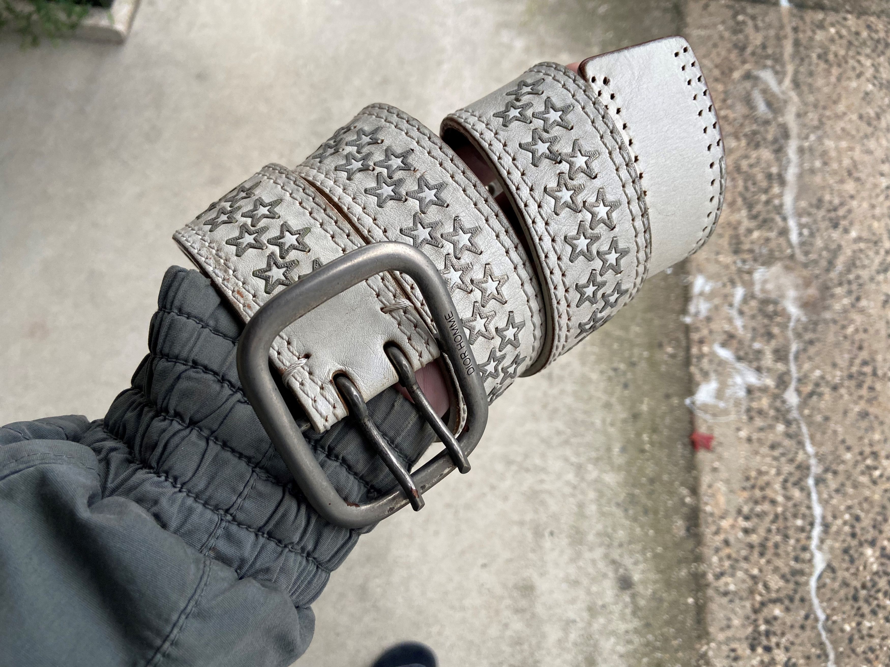 Dior Dior Homme SS06 Punk Star Studded Belt | Grailed