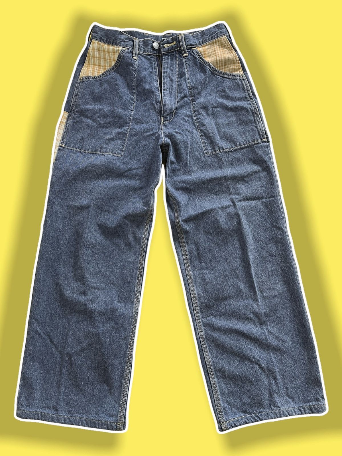 Vintage FIORUCCI ITALY DENIM SAFETY JEANS | Grailed