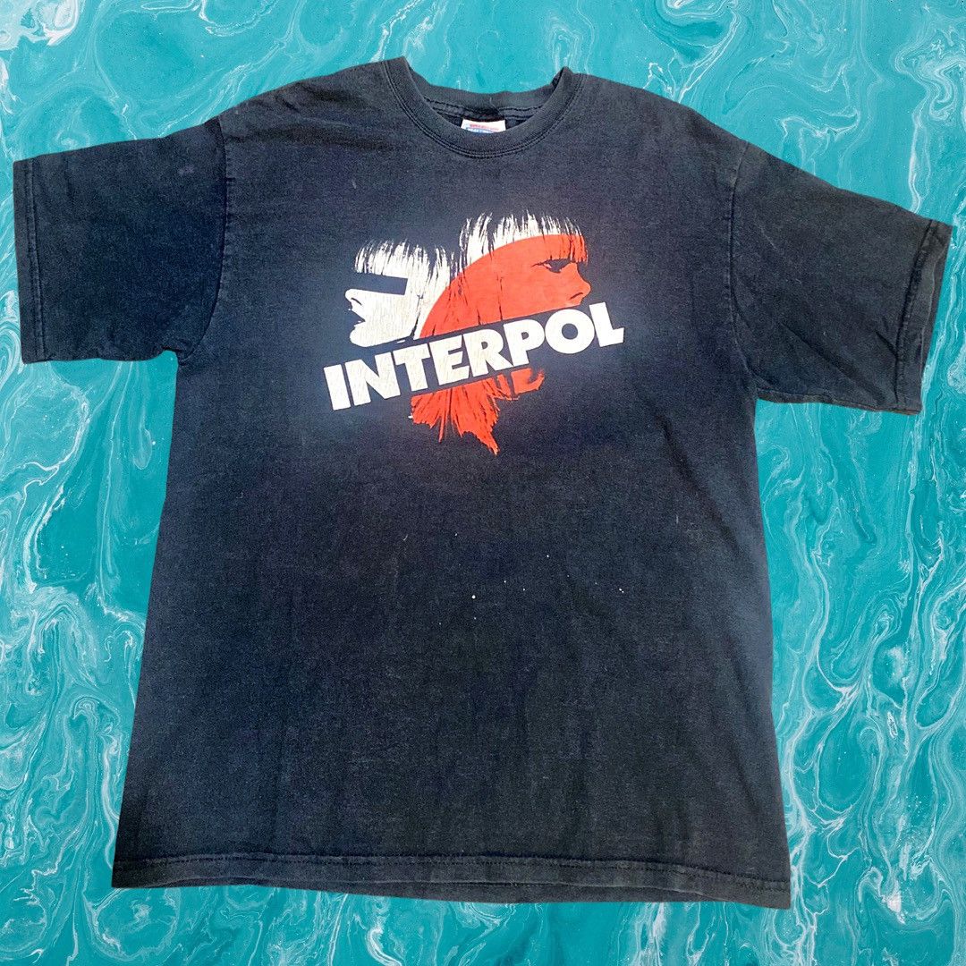 Vintage Vintage Interpol band tee - rare graphic | Grailed