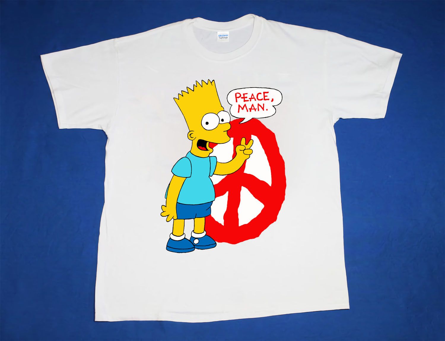 Streetwear Bart Simpson Peace Man | Grailed