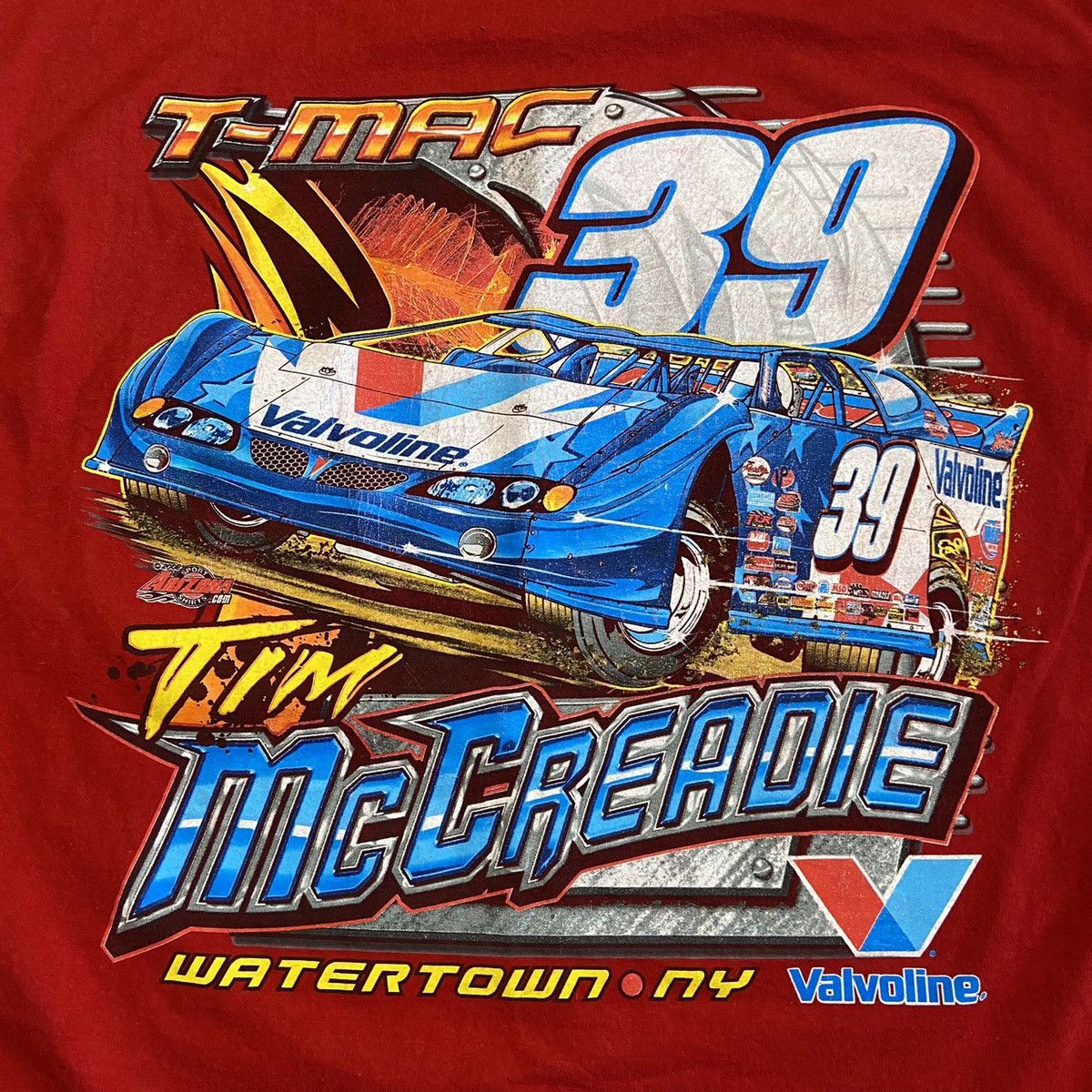 NASCAR × Vintage T Mac signed shirt | Grailed