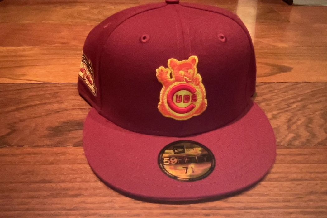 New Era Hat Club Exclusive Badlands Cubs Hat 7 5/8 Maroon | Grailed