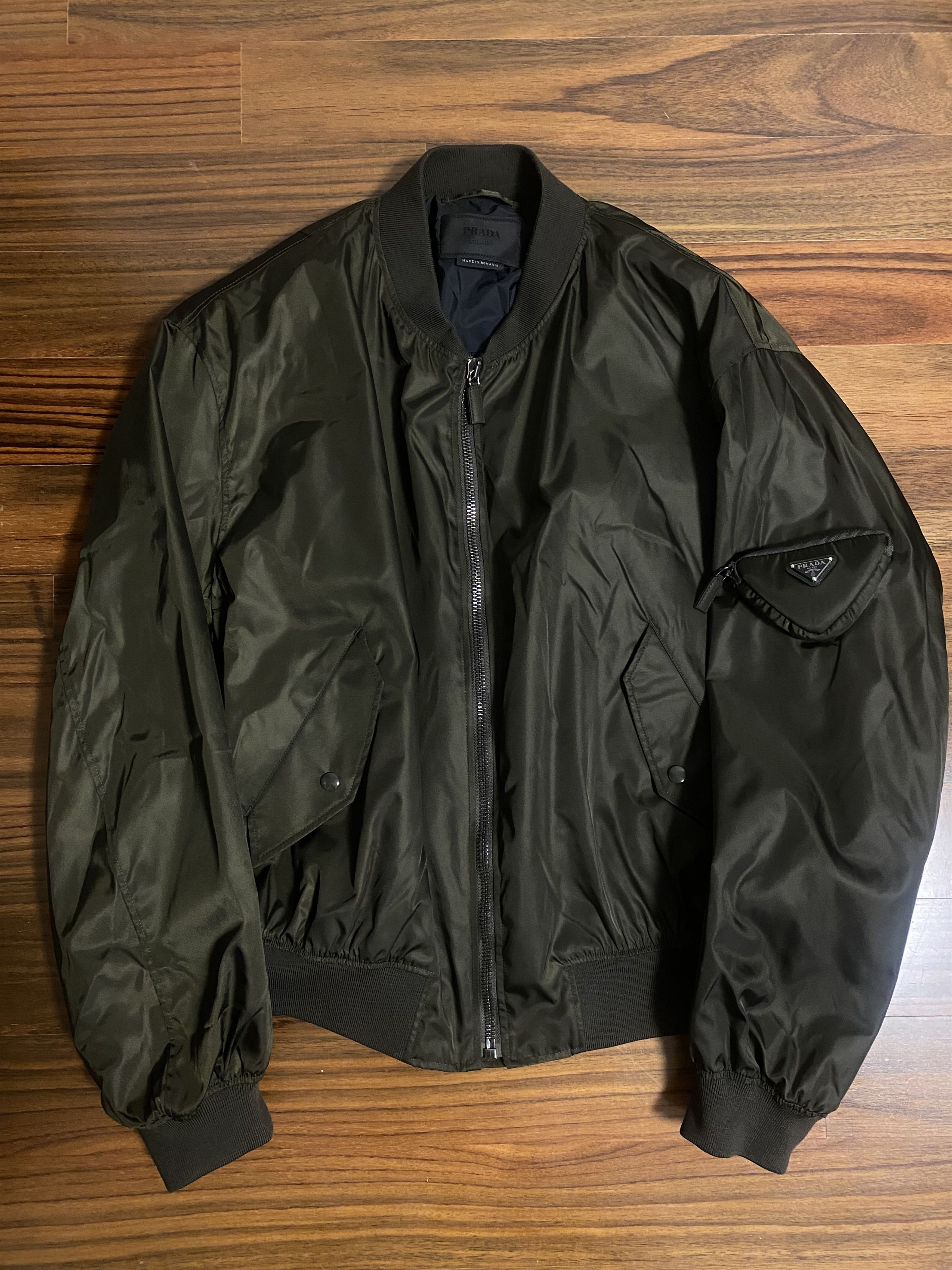 Prada 21FW Prada Bomber Jacket | Grailed