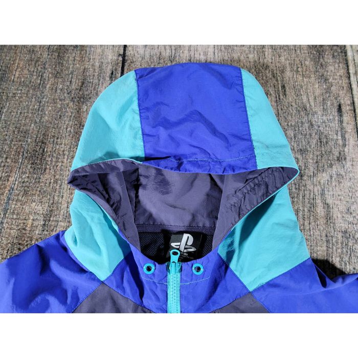 Sony Sony PlayStation Men's Color Block Zip-up Windbreaker Jacket | Grailed