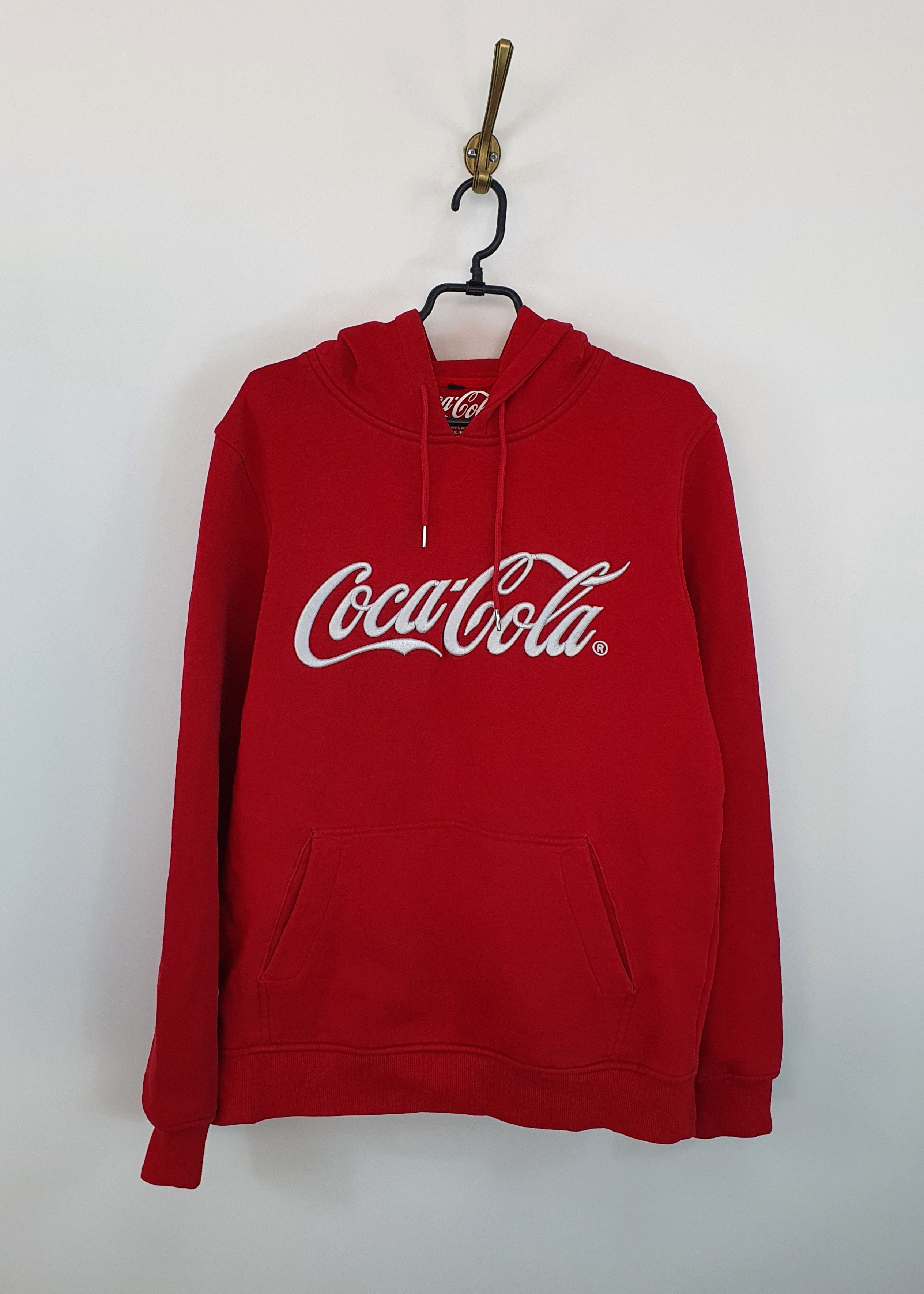 Coca Cola Coca Cola Hoodie Pullover Red Cotton | Grailed
