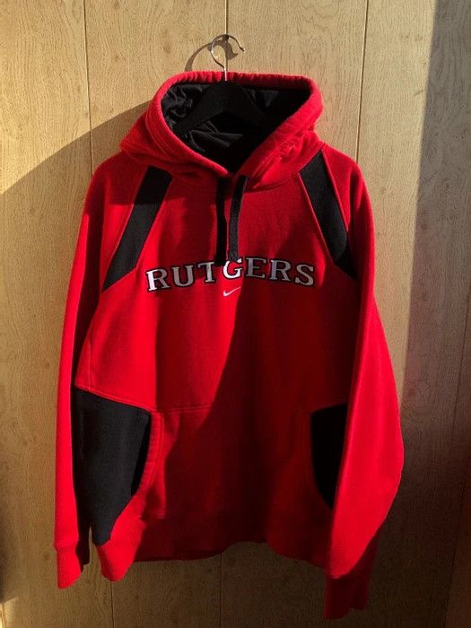 American College × Nike × Vintage Vintage 90's Nike Rutgers College ...