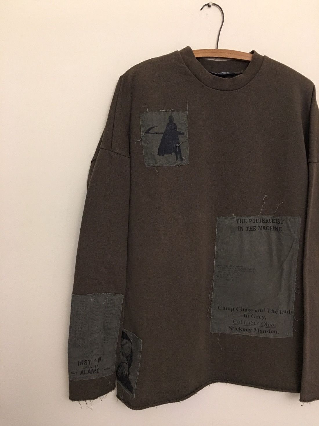 Raf Simons 100% AUTHENTIC A/W 2005-2006 "HISTORY OF MY WORLD" BEIGE ...