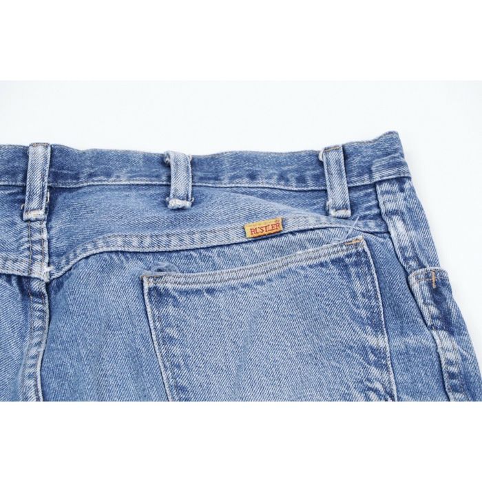 Vintage Vintage 80s Rustler Rockabilly Straight Leg Denim Jeans | Grailed