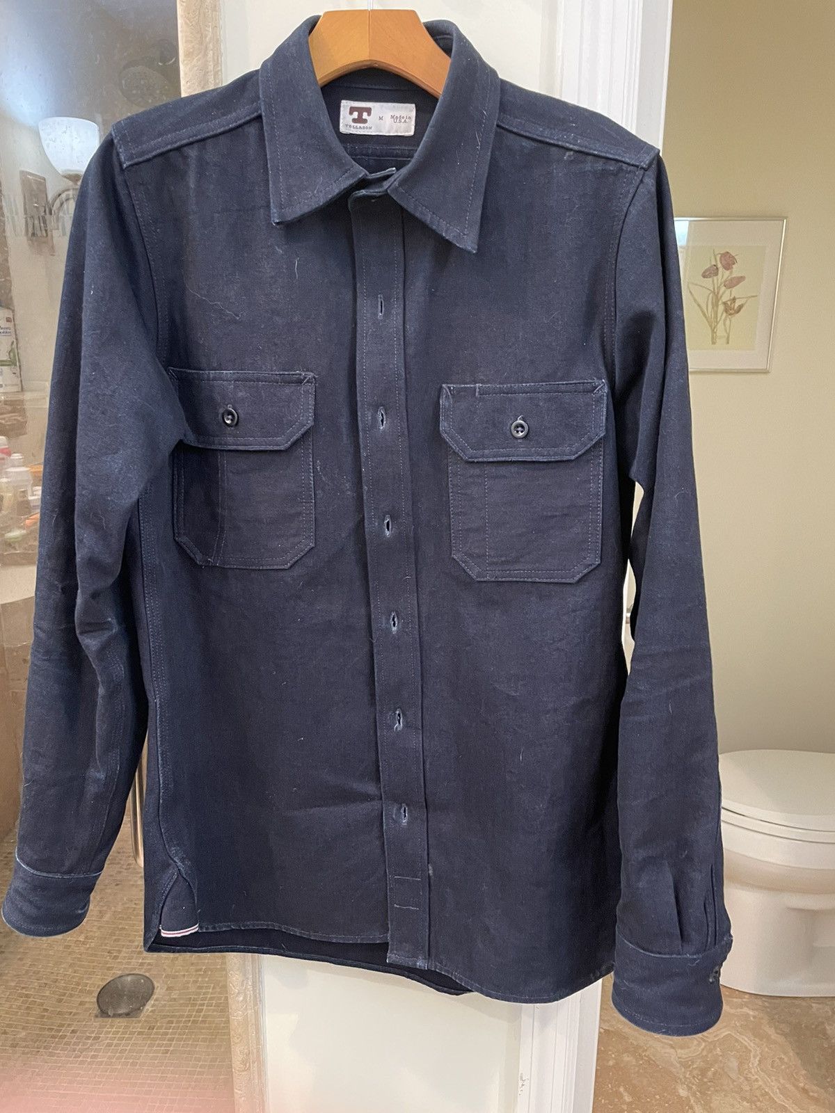Tellason Tellason Denim Shirt (M) | Grailed