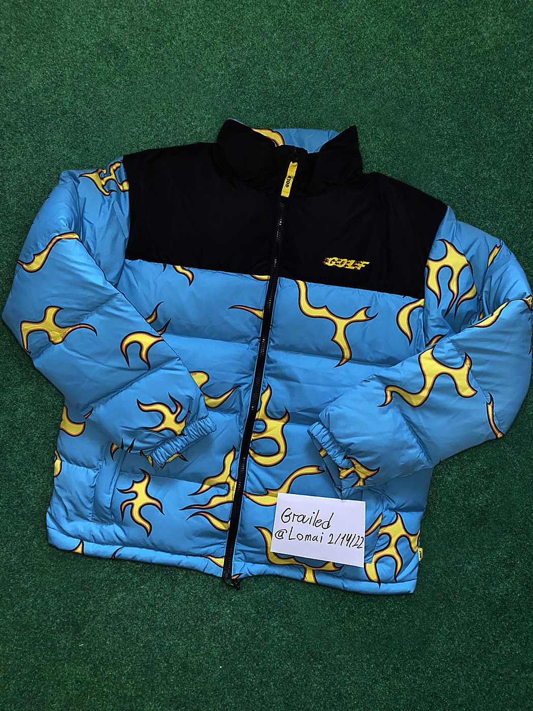 Golf Wang Golf Wang Flame Puffer Jacket | Grailed
