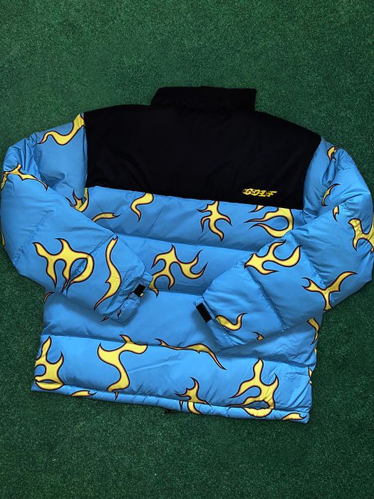 Golf Wang Golf Wang Flame Puffer Jacket | Grailed