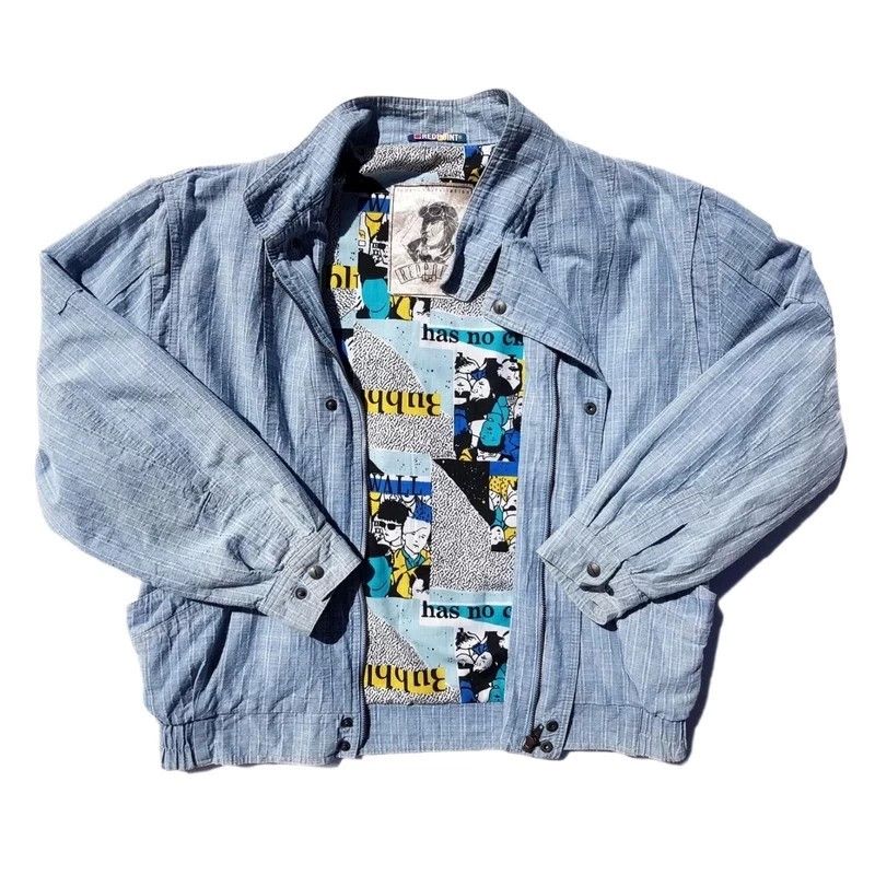 Vintage Redpoint 90s Vintage Pattern Oversize Pilot Jacket | Grailed