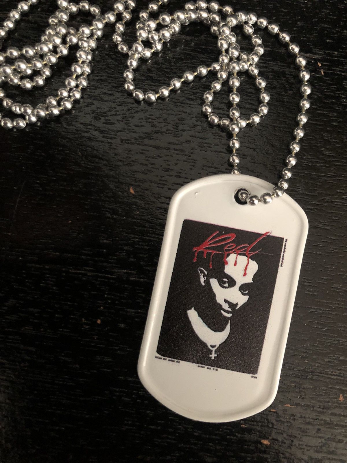 Band Tees × Playboi Carti Playboi Carti ‘Whole Lotta Red’ Dog Tag | Grailed