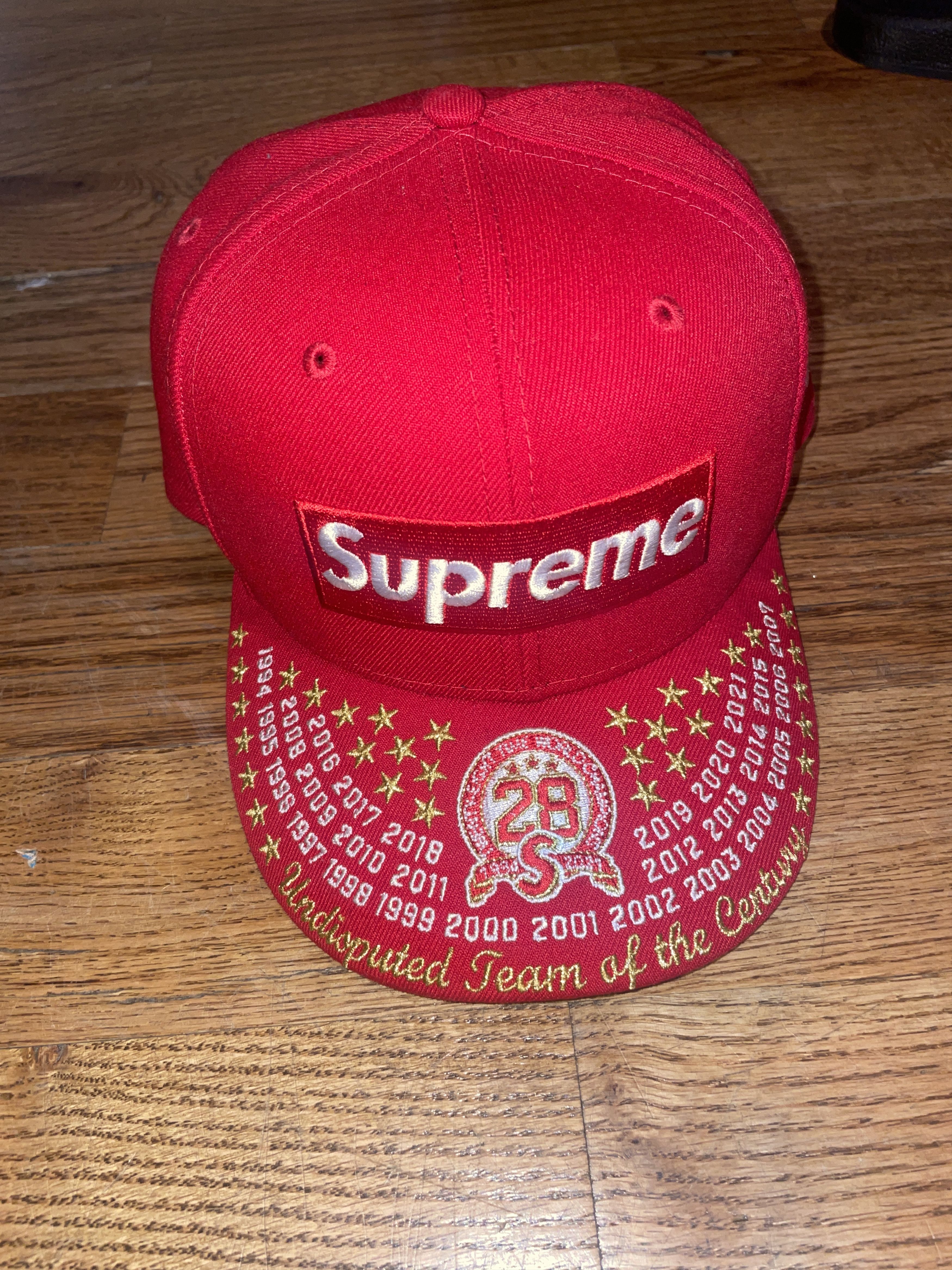 New Era × Supreme suprem undisputed fitted hat | Grailed