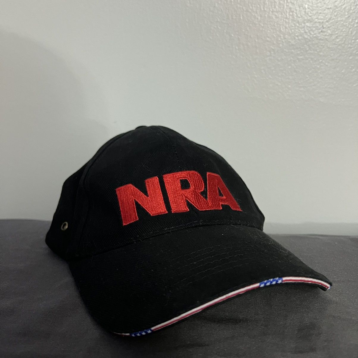 Streetwear × Vintage Vintage NRA Red Logo Hat | Grailed