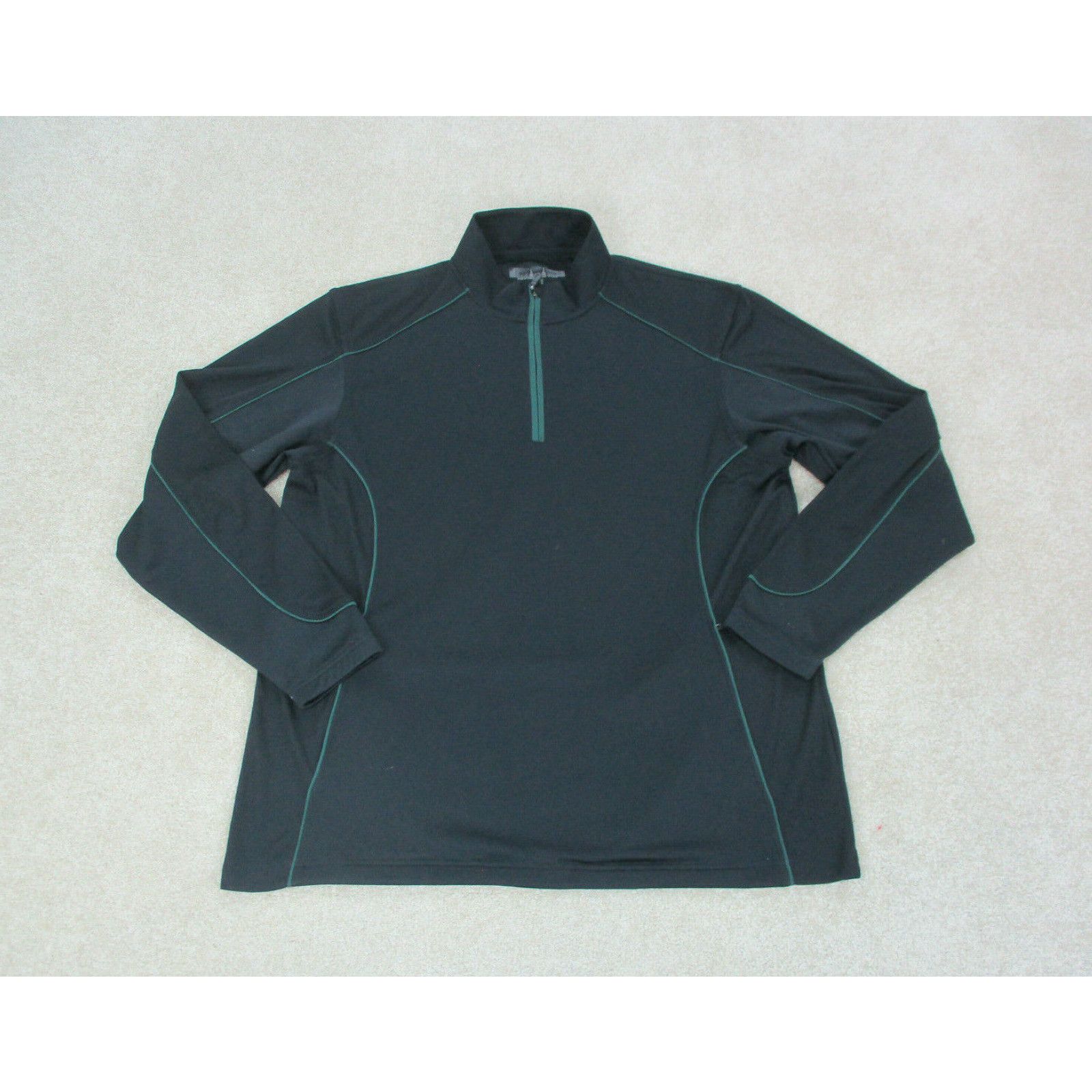 Greg Norman Greg Norman Jacket Adult Extra Large Black Green Golf ...