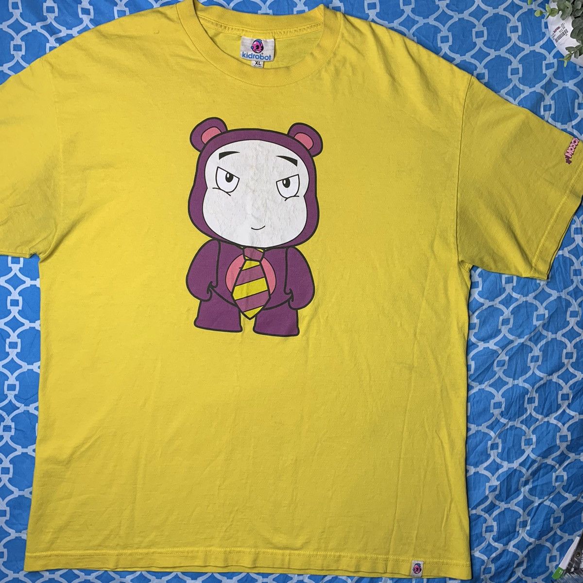 Kid Robot KidRobot T shirt Toy teddy bear figure Bunny Tee | Grailed