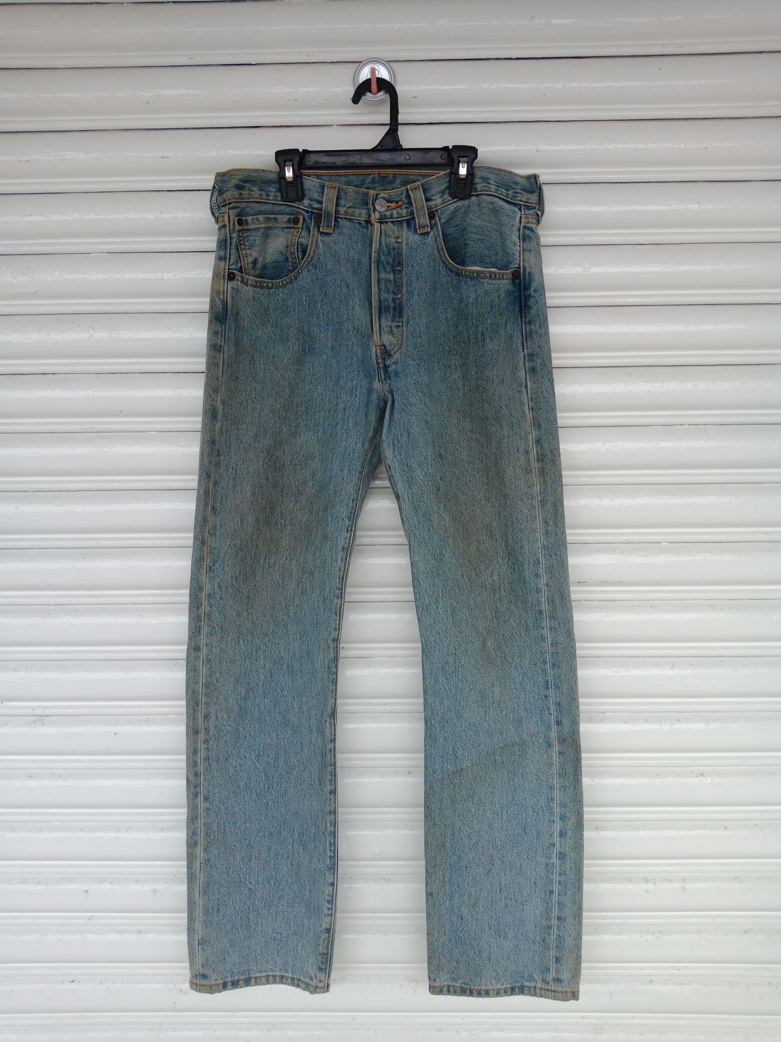 Levi's × Vintage Vintage Levis 501 Mudwash Grease Oil | Grailed