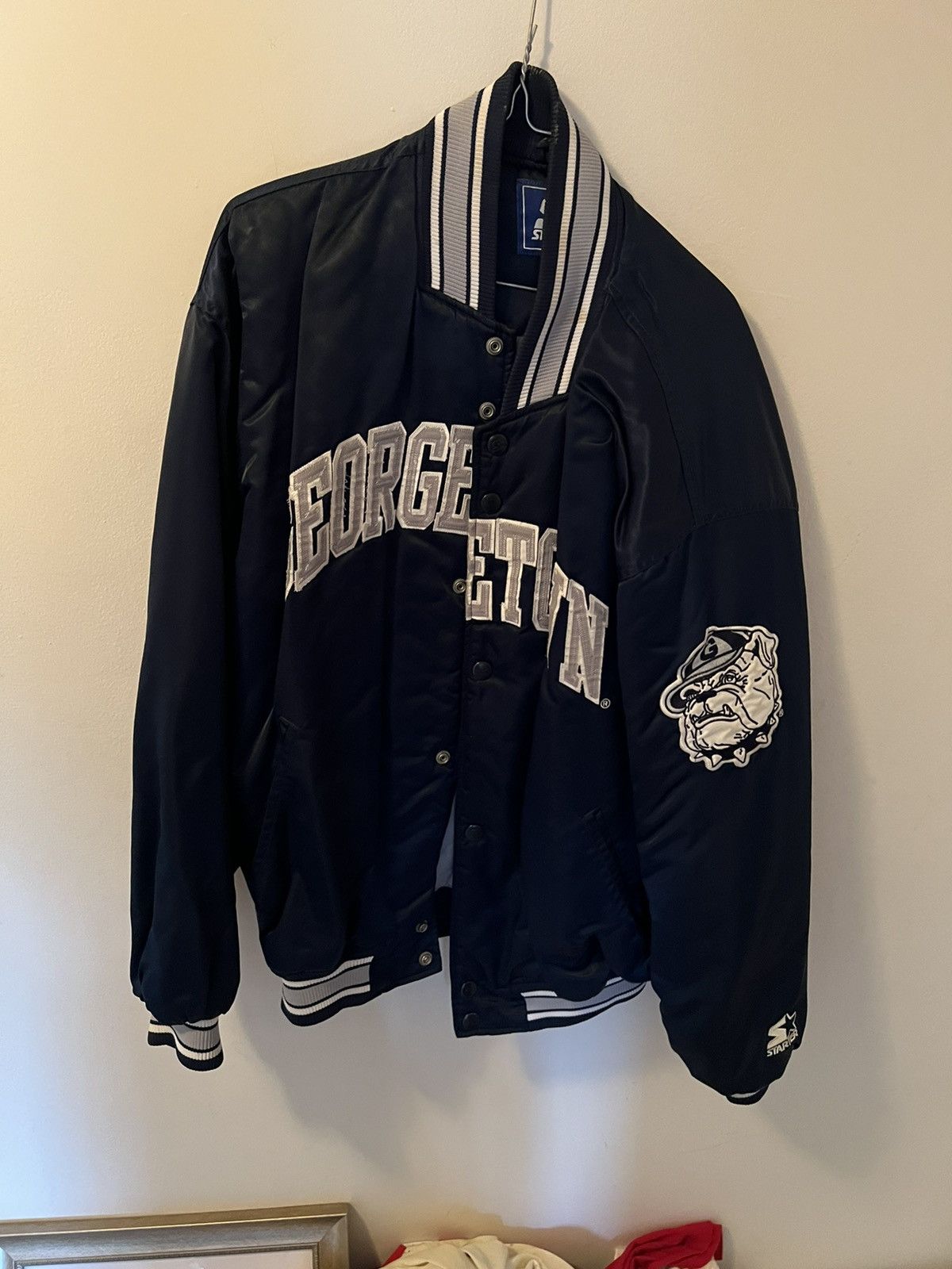 Starter Georgetown Hoyas Starter Jacket - satin | Grailed